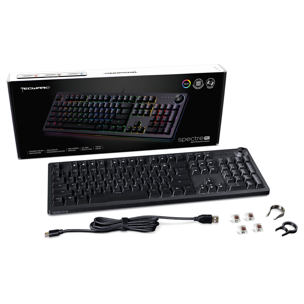 Teclado Gamer Tecware Spectre Pro Brown Switch – Mutant