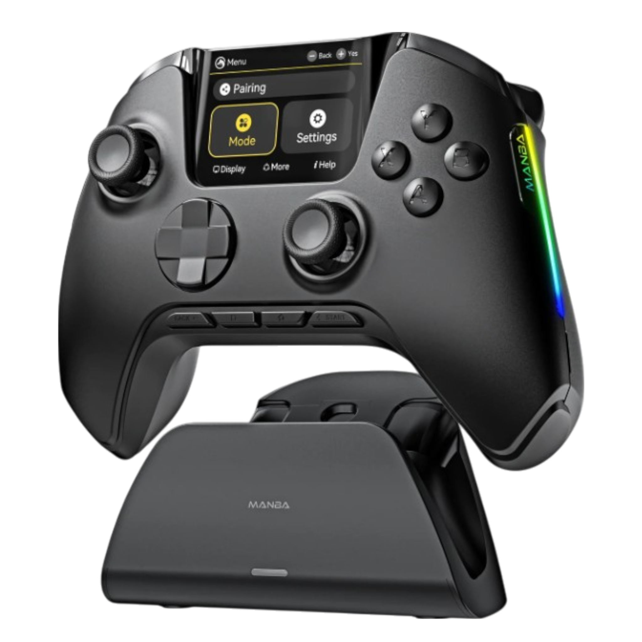 Manba One Ver 2 – Control inalámbrico con pantalla 2″ y Hall-Effect ...